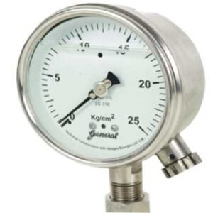 Pressure Gauge with External Zero Adjustment | TECG Instruments