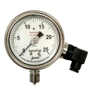 Pressure Gauge with In-built Transmitter | TECG Instruments